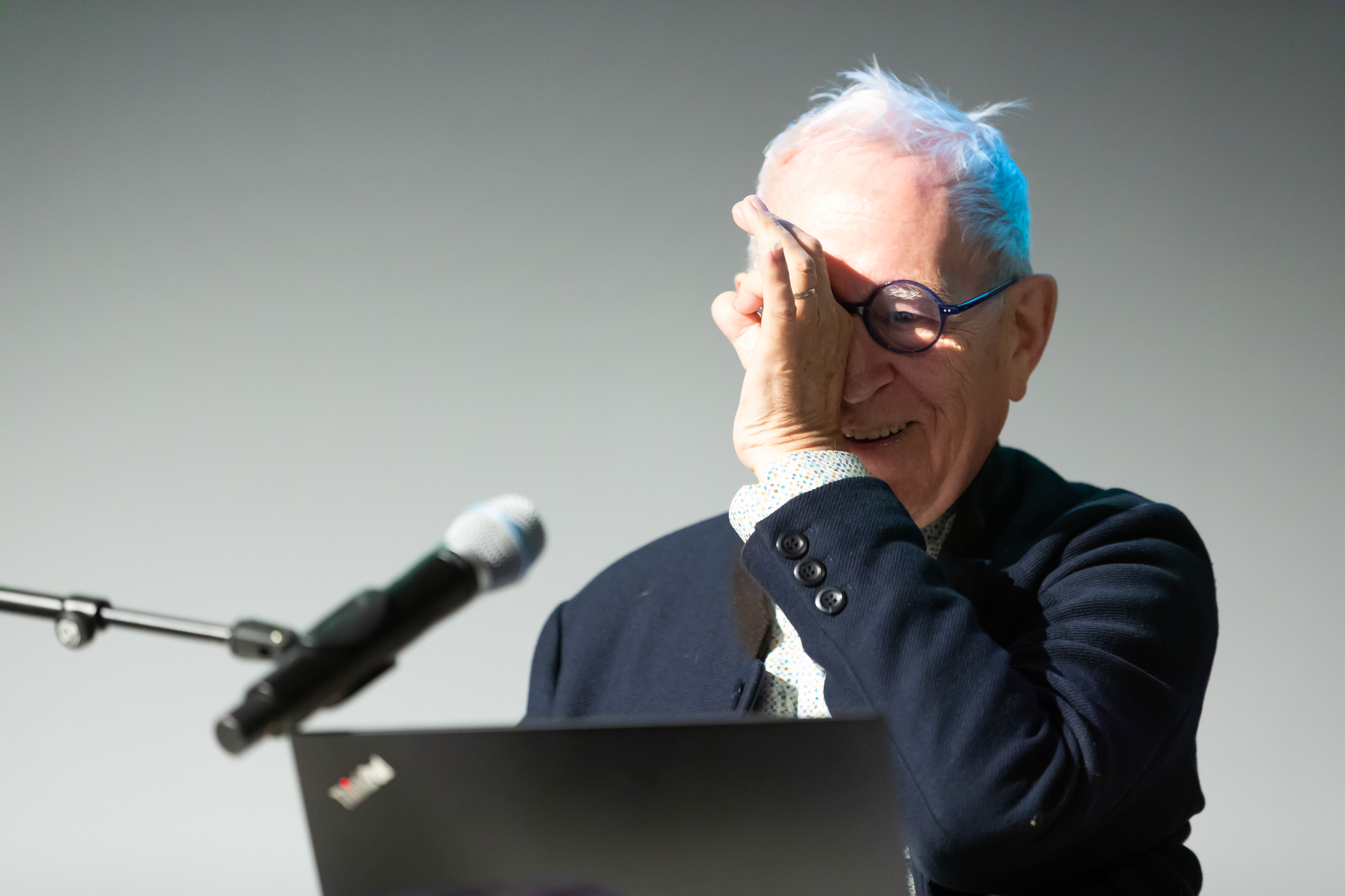 Vortrag von Sir Peter Cook im Rahmen der Ausstellung "Speculations ...