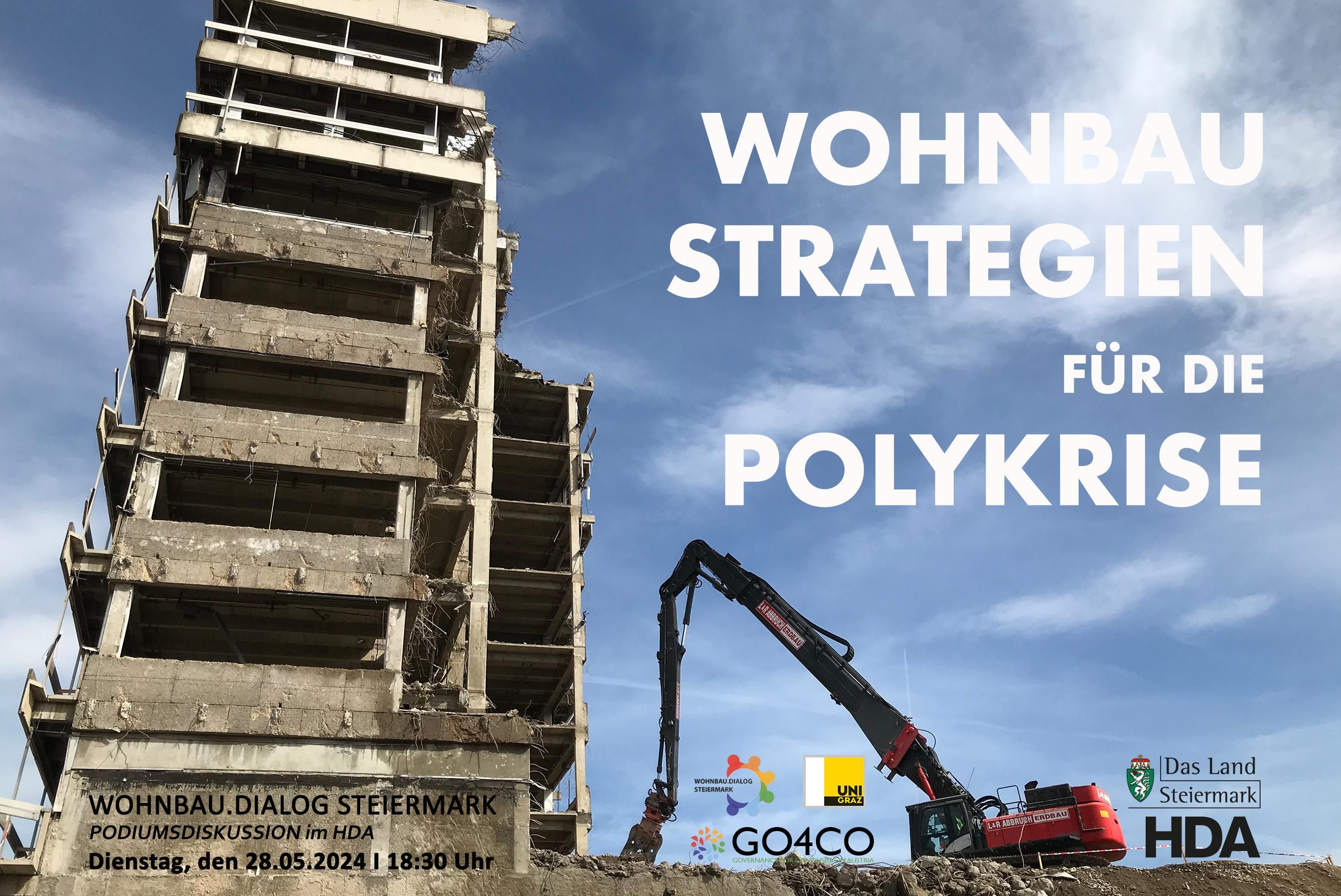 10. WOHNBAU.DIALOG STEIERMARK: Wohnbaustrategien für die Polykrise ...